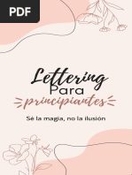Curso de Lettering Virtual | PDF | Caligrafía | Tipografía