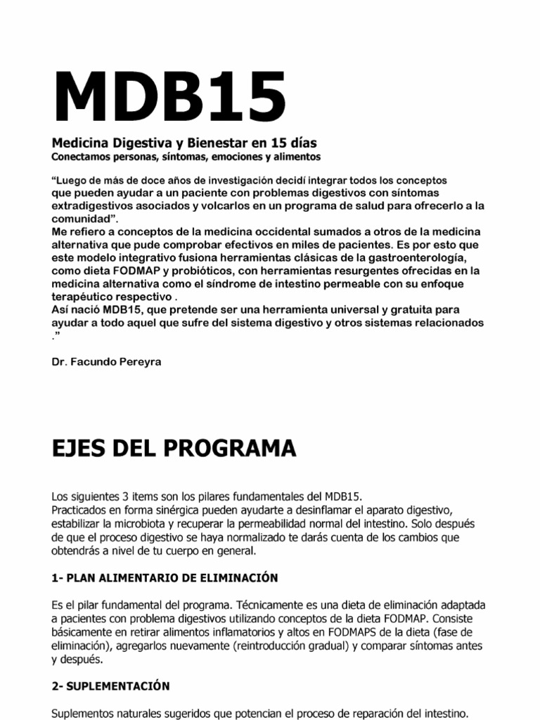 MDB15 guia | PDF