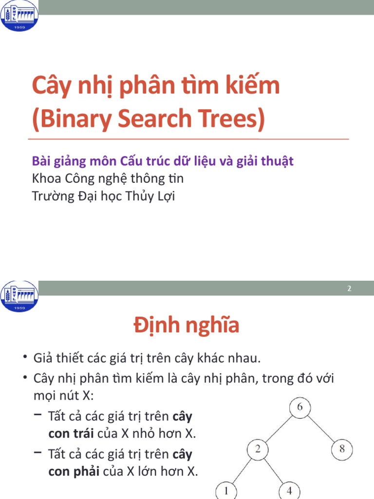 CTDL-06-Cay Nhi Phan Tim Kiem-V1 | PDF