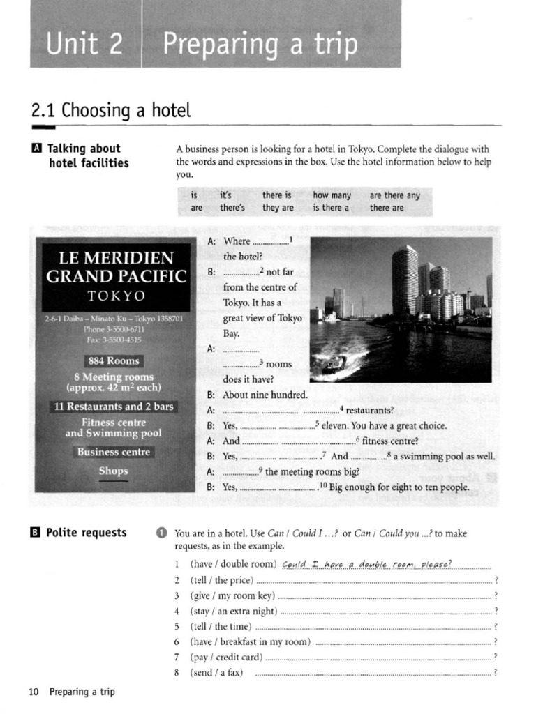 Business Basics Workbook Unit 2 | PDF