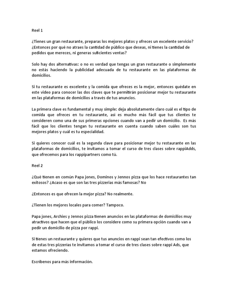 Prueba Redactor | PDF