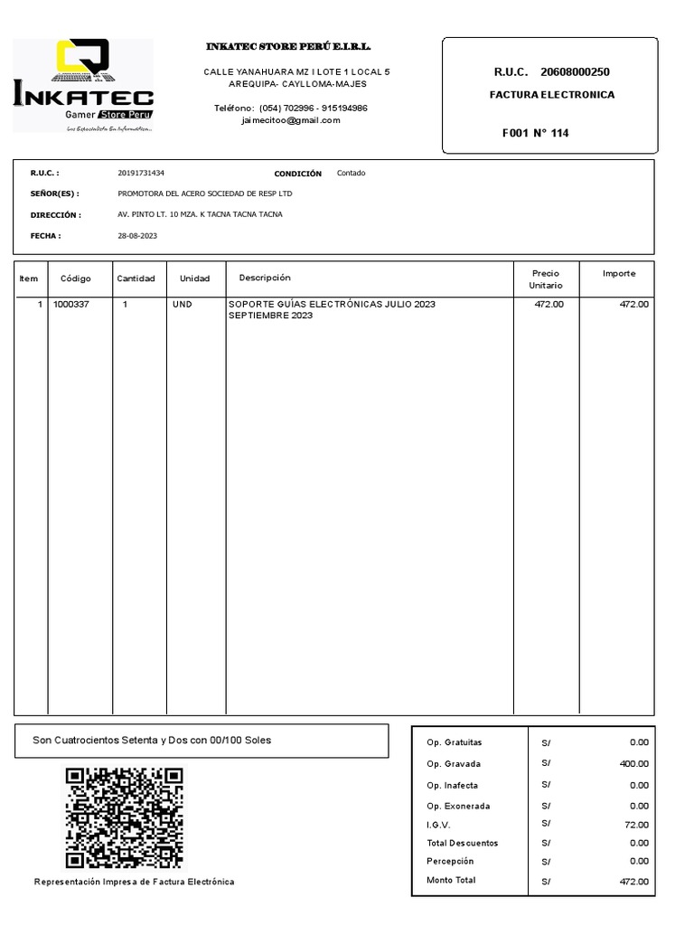 F001-114 Promasa | PDF
