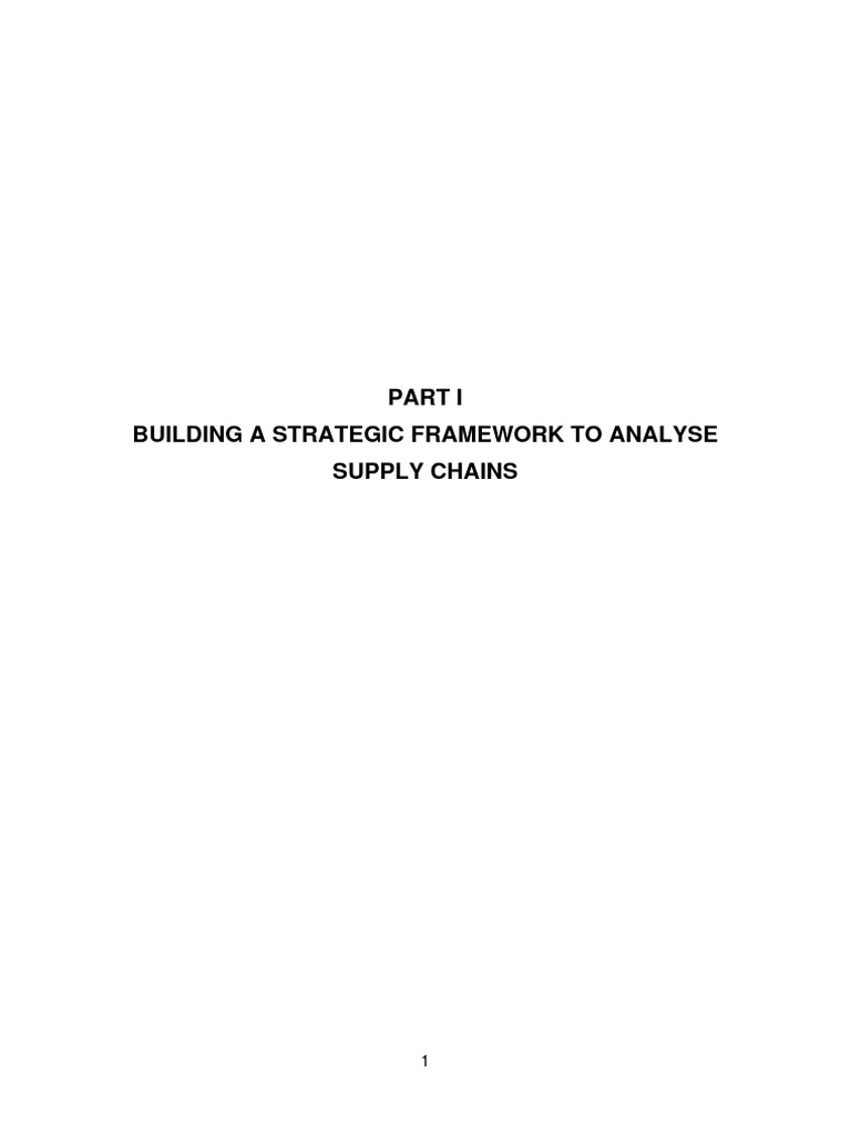 TRL3709 Study Guide | Download Free PDF | Strategic Management | Supply Chain