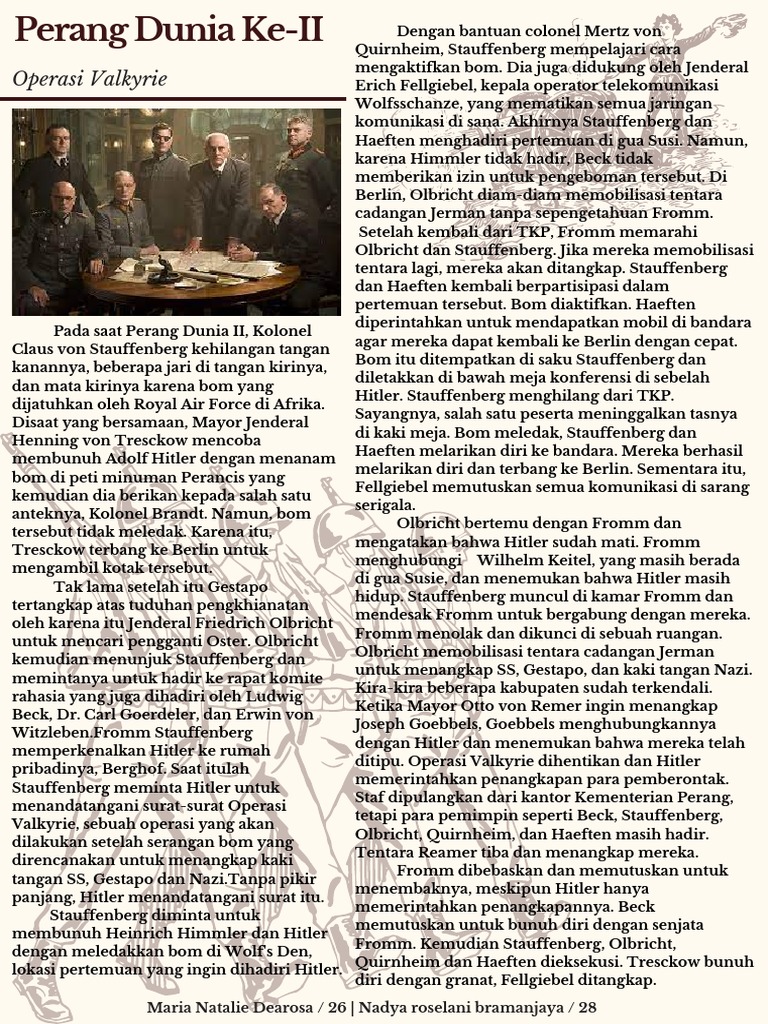 Operasi Valkyrie | PDF