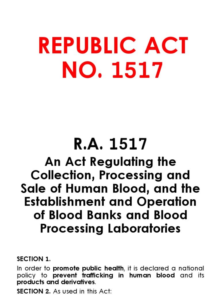 6 Ra 1517 | Download Free PDF | Blood Donation | Blood Transfusion