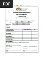 Laporan Penghasilan Produk Beg RBT Tingkatan 3 | PDF