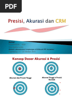 Akurasi & Presisi Hasil Pengujian | PDF