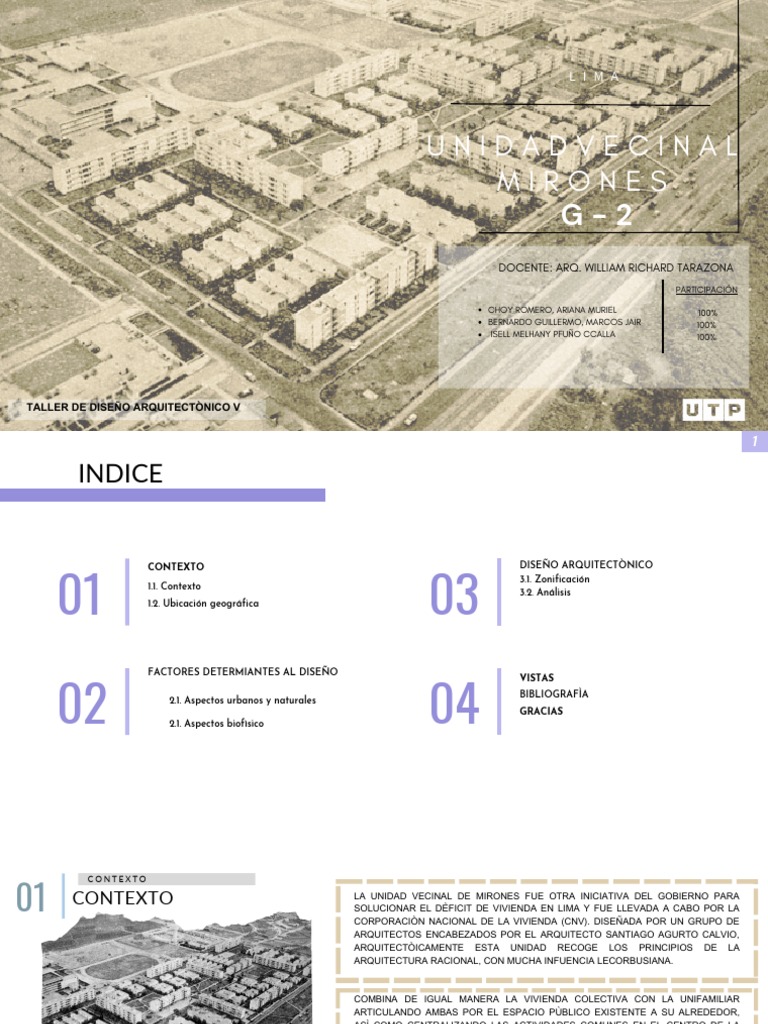 Unidad Vecinal | PDF | edificio | Lima