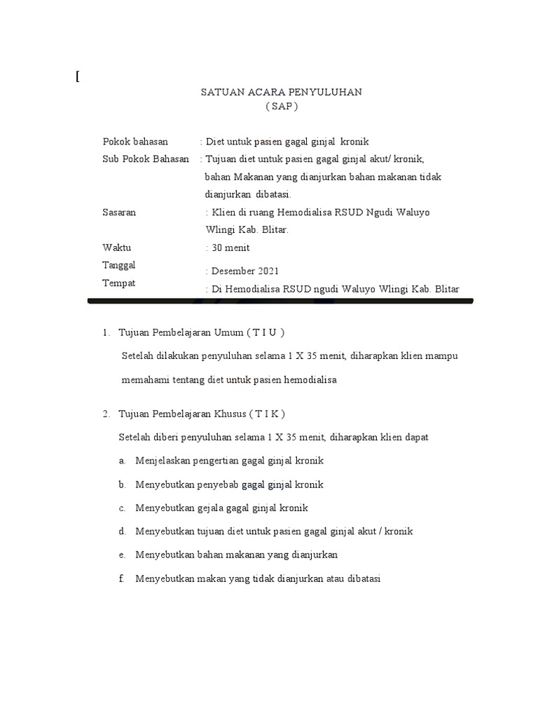 SAP DIET GGK Agung W | PDF