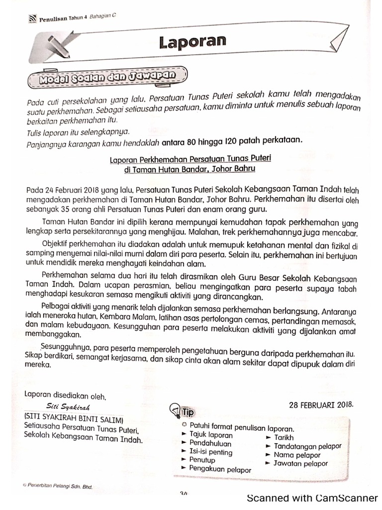 STD 5 - Laporan | PDF