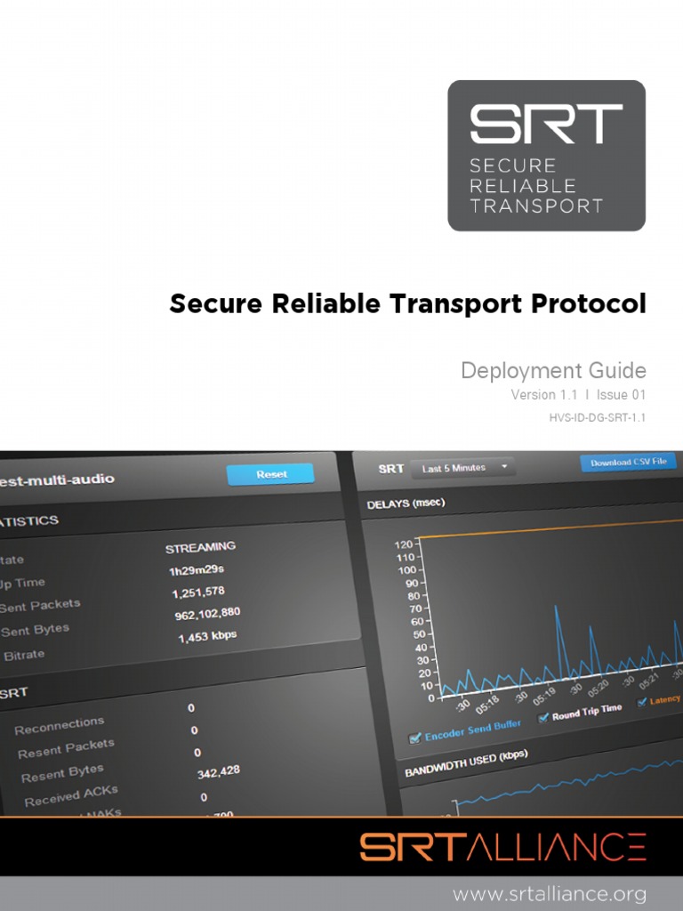 SRT Alliance Deployment Guide | PDF | Port (Computer Networking) | Firewall (Computing)