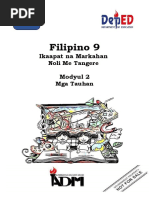 Filipino 9 SLMs 4th Quarter Module 1 PDF | PDF