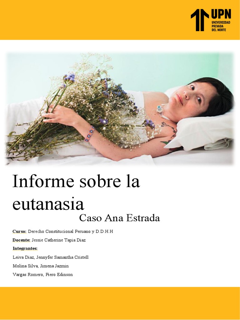 Informe Sobre La Eutanasia | PDF | Cuidados paliativos | Muerte
