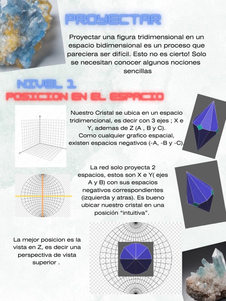 Proyectar | PDF | Rotación | Cristal