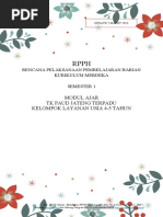 Contoh Lengkap RPPH Kurikulum Merdeka PAUD | PDF