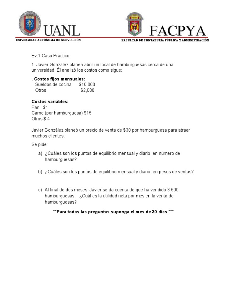 Ev.1 Caso Practico | PDF