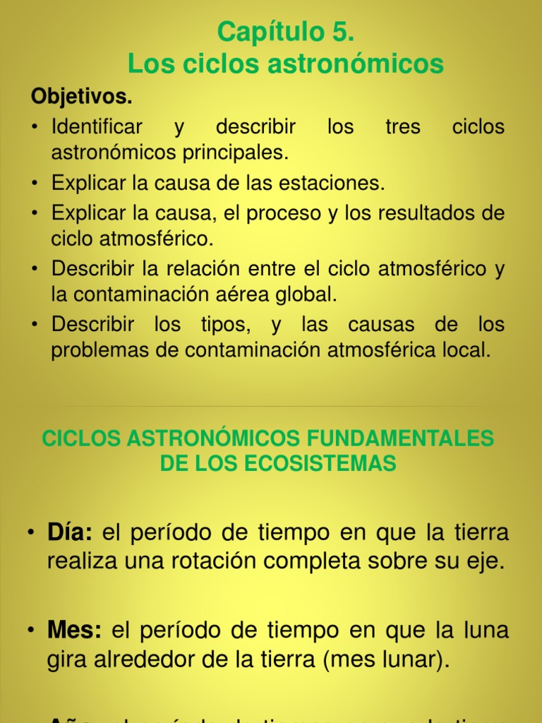 Movimientos y Ciclos de la Tierra | PDF | Niebla tóxica | Tierra