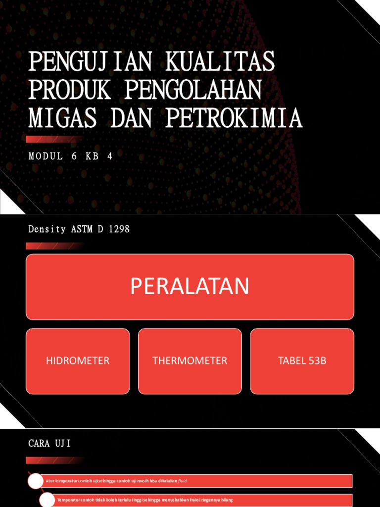 Pengolahan Migas-PPT MODUL 6 KB 4 | PDF