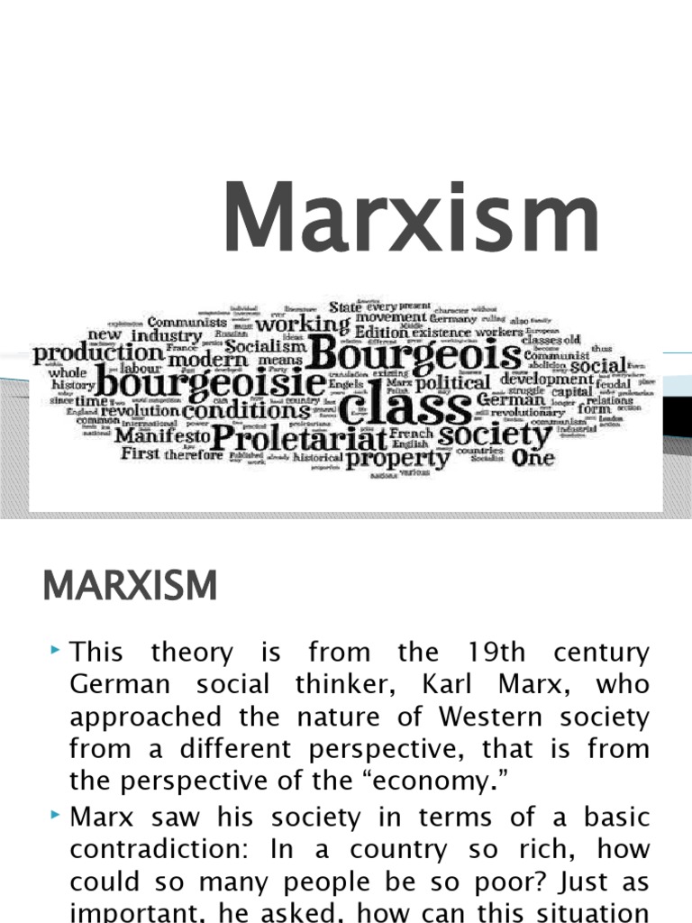 Marxism | PDF | Marxism | Karl Marx