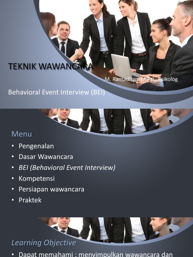 Modul BEI - Training | PDF