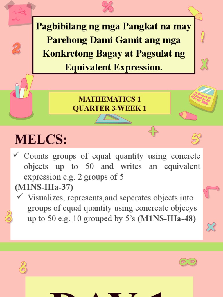 q3 Week 1 Mathematics | PDF