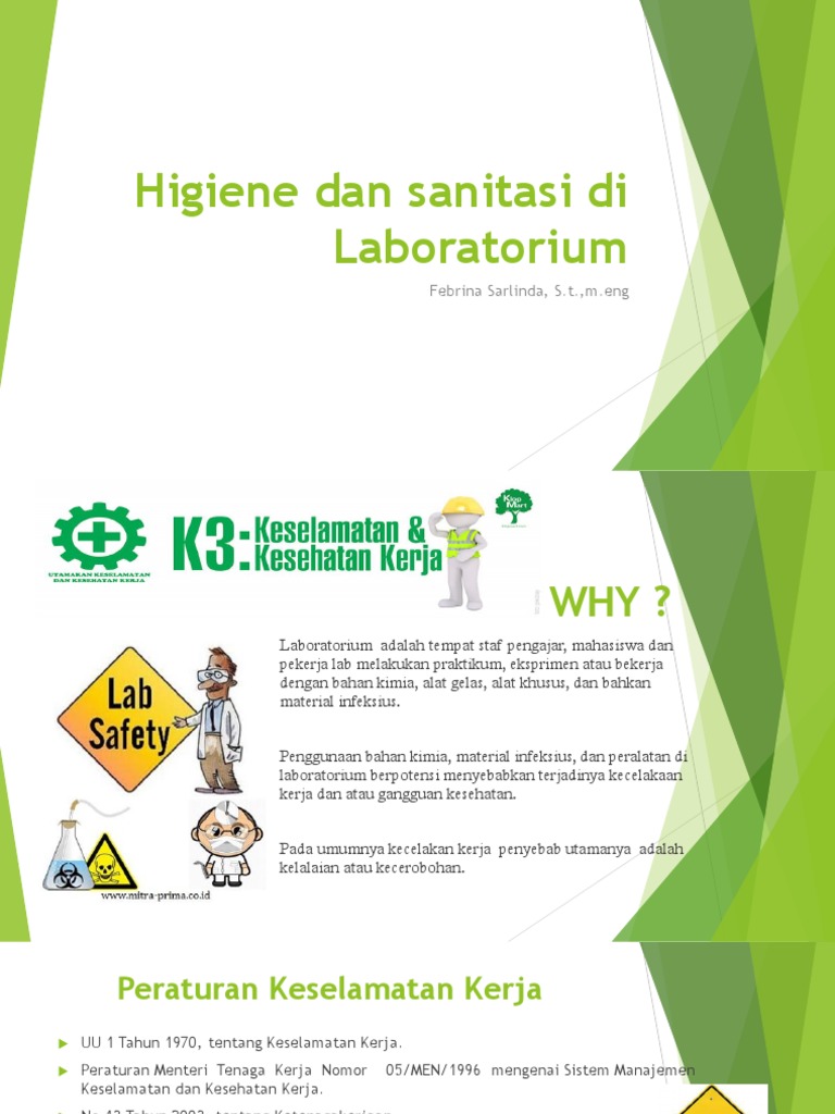 K3-Higiene Dan Sanitasi Di Laboratorium | PDF