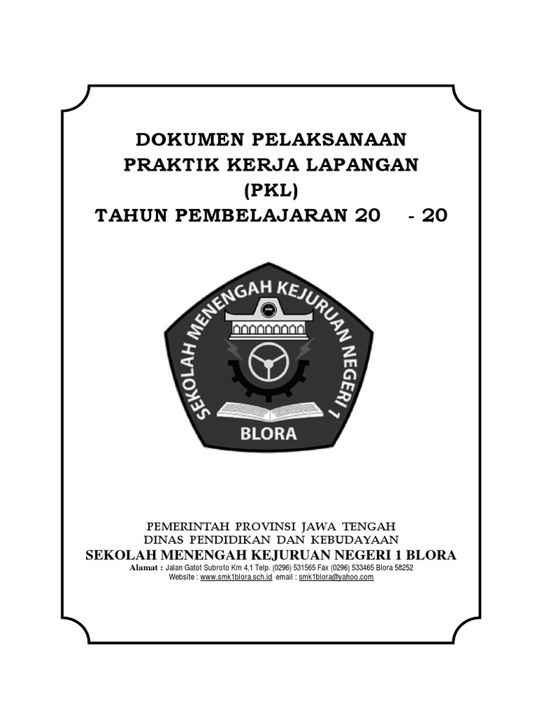Buku Saku Siswa PKL - Master Format A4 Edit 2022 | PDF