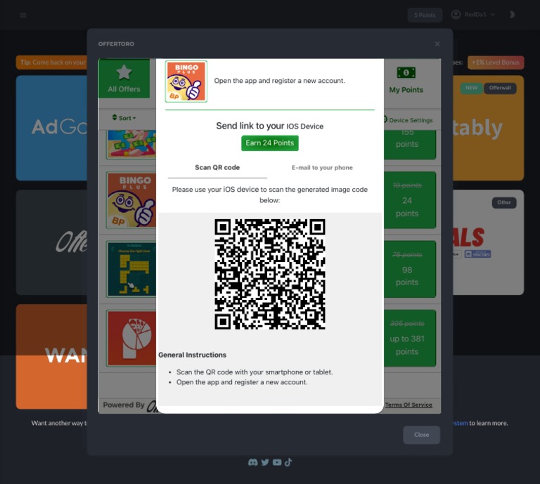 Earn Points - LootX | PDF | Mobile App | Ios