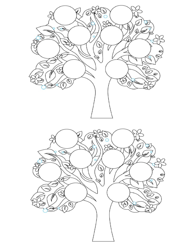 Color The Family Tree | PDF