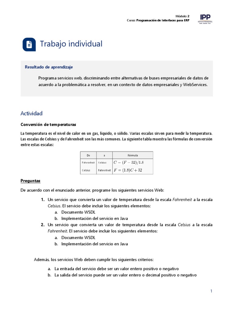 M2 - TI - Programación de Interfaces para ERP | PDF | Java (lenguaje de programación) | Temperatura