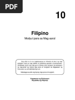 Filipino-Module Grade 10 Quarter 3 | PDF