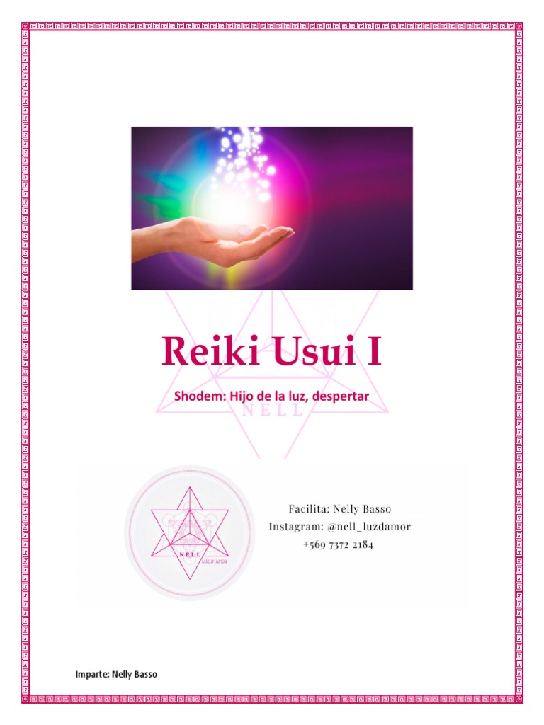 Manual Reiki Usui I | PDF | Reiki | Yin y yang