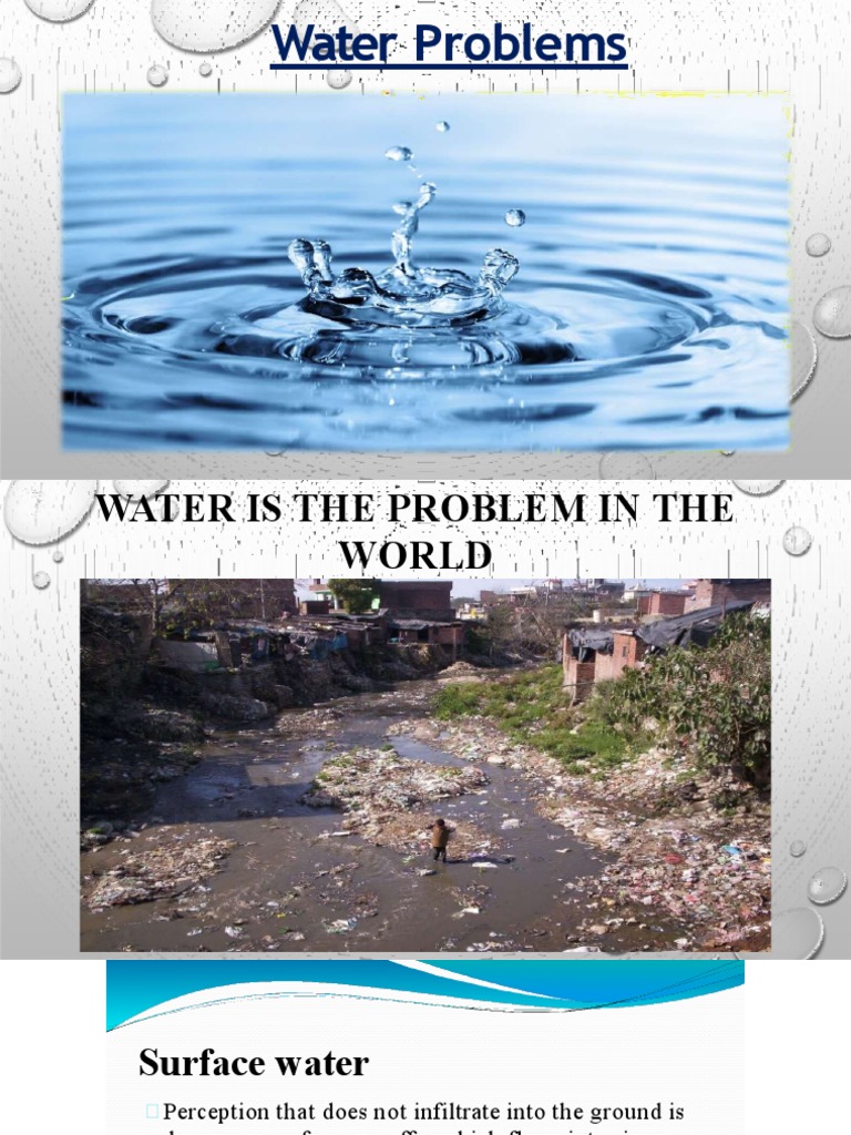 Source of Water and Water Pollution | PDF | Groundwater | Water Pollution