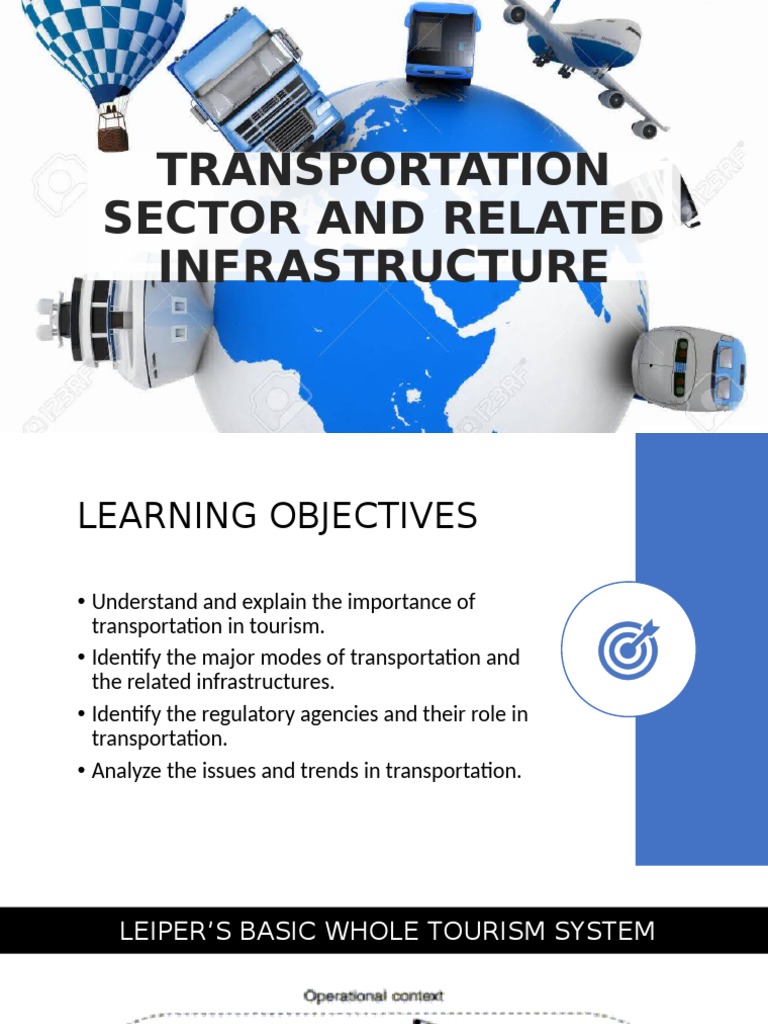 Transportation Sector Part 1 | PDF | Train | Transport