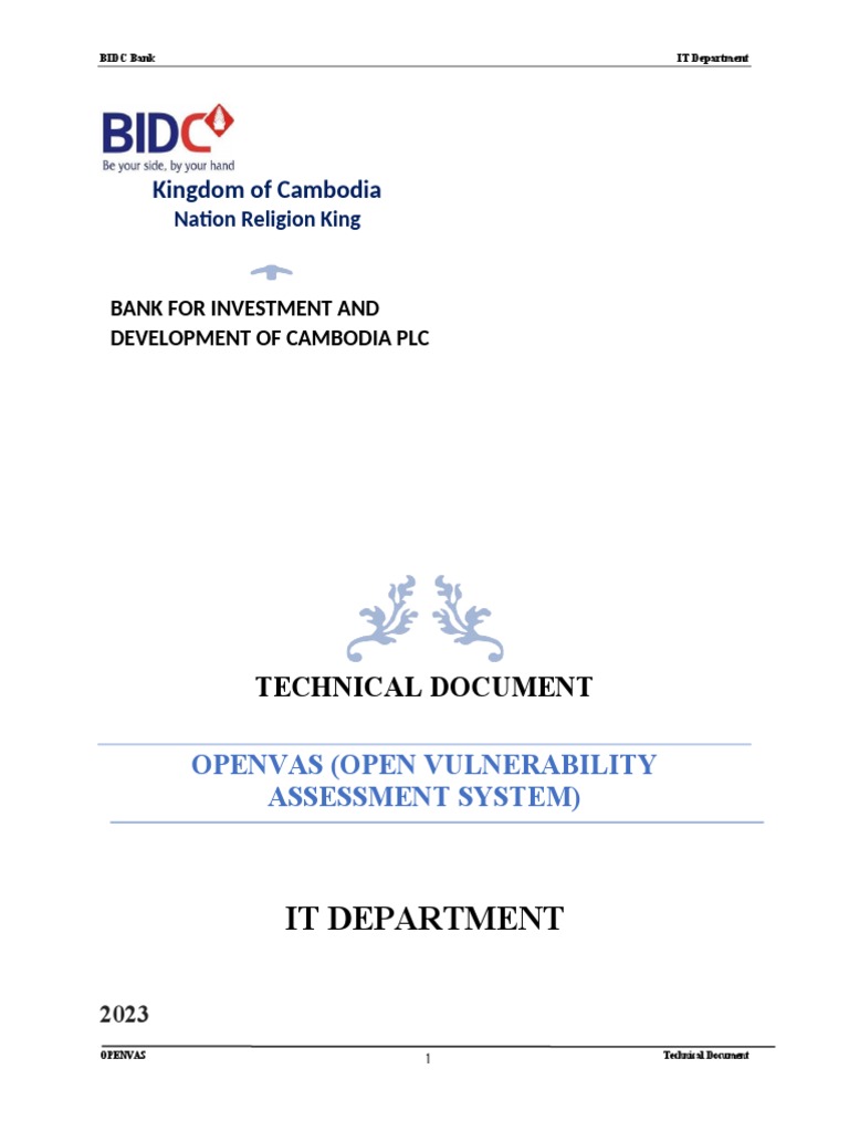 Openvas Report | PDF