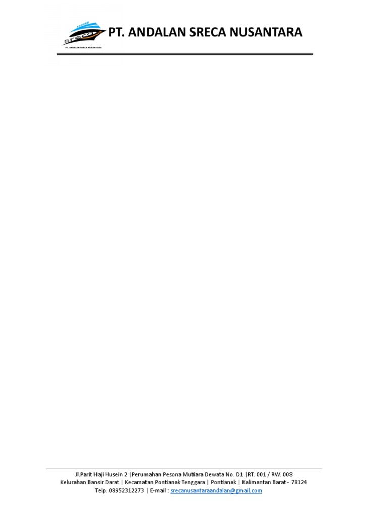 Kop Surat PT - ASN - 3 Final-1 | PDF