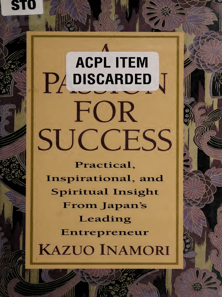 A Passion For Success Practical Inspirational and Spiritual Insight ...