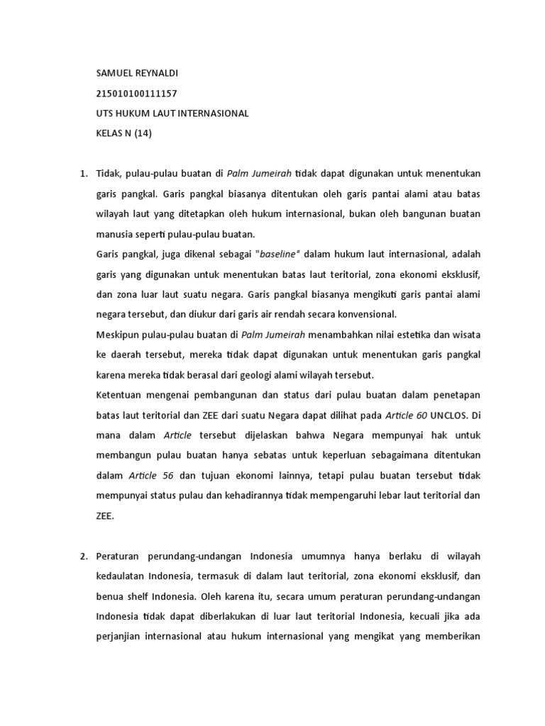 Samuel Reynaldi (215010100111157) | PDF