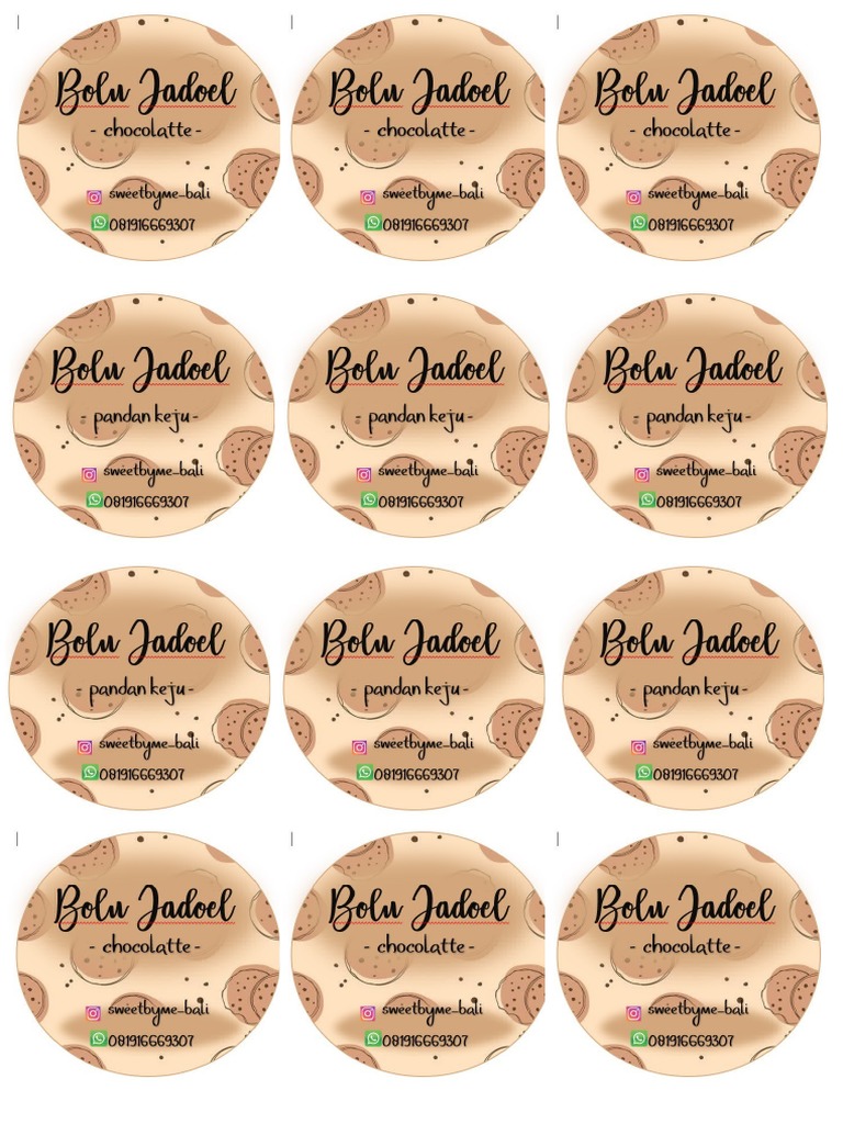 Bolu Jadul | PDF
