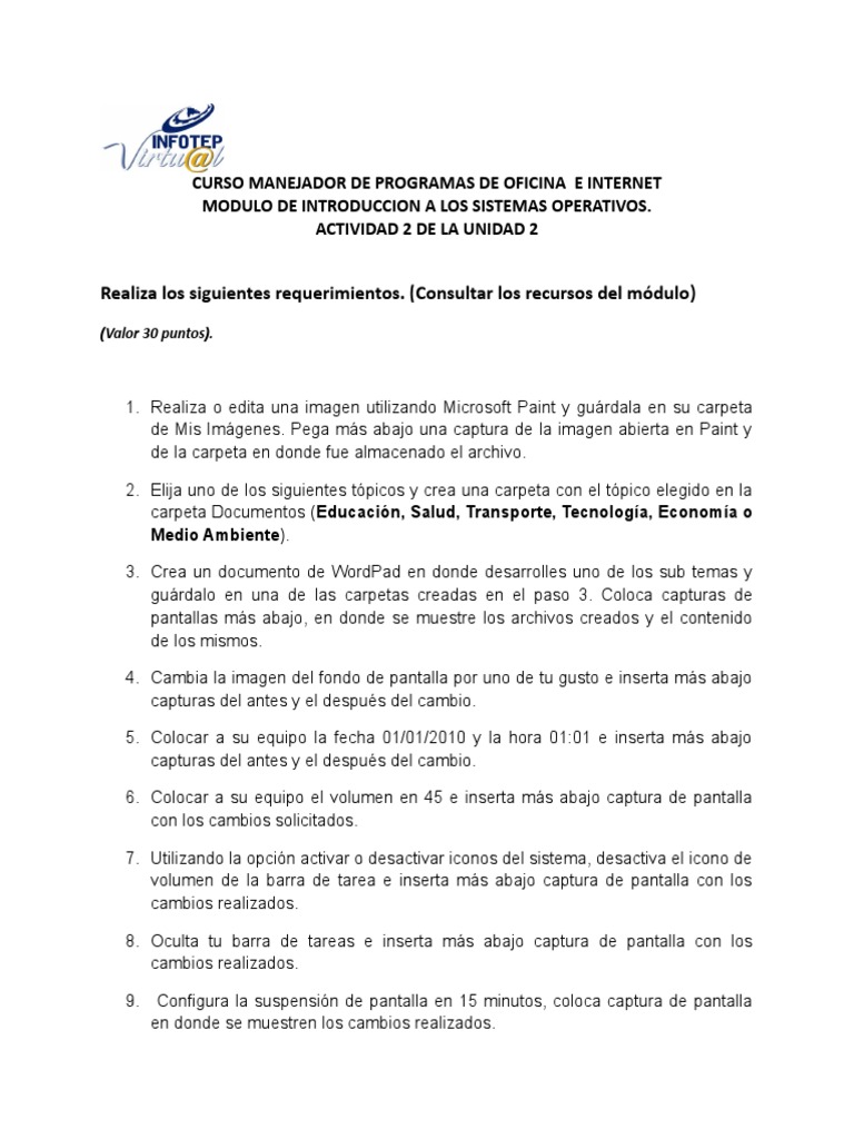 Actividad 2 del Módulo 2 (3) | PDF