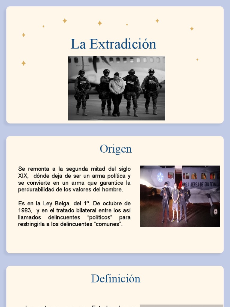 CLASE 14. LA EXTRADICIÓN | PDF | Extradición | Castigos