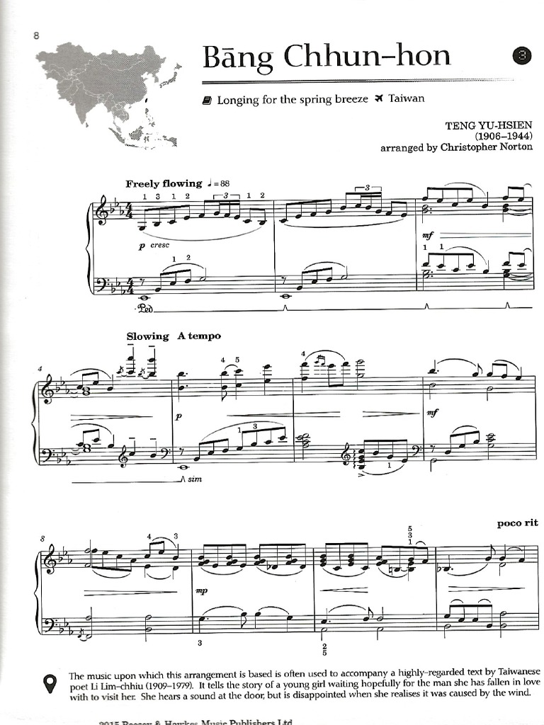Bang Chhun-Hong (Arr Christopher Norton) | PDF