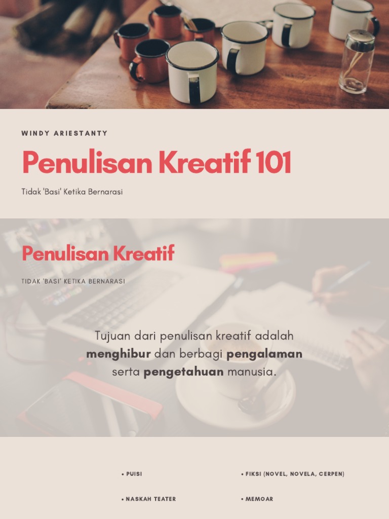 Creative Writing 101 - Kumparan | PDF