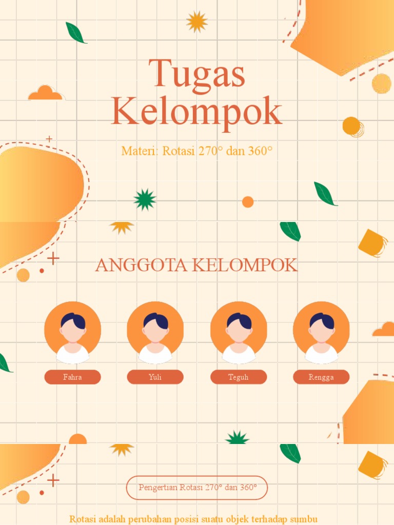 Rumus dan Contoh Rotasi 270° | PDF