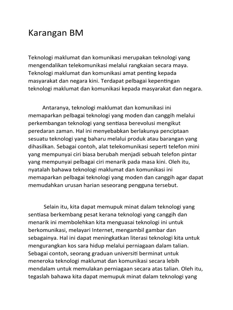 Karangan Bm Pdf
