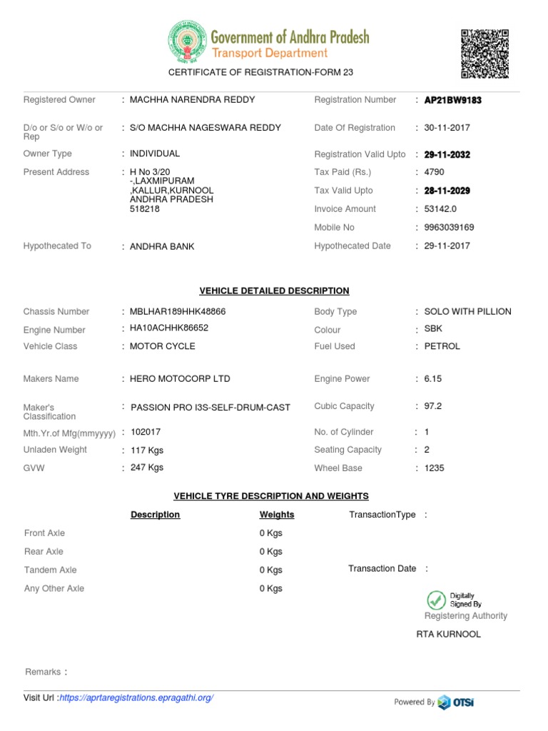 ONLINE60367541 | PDF | Motor Vehicle | Vehicles