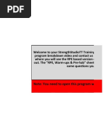 Ben Pollack - 12 Week Powerbuilding | PDF | Management Of Obesity ...