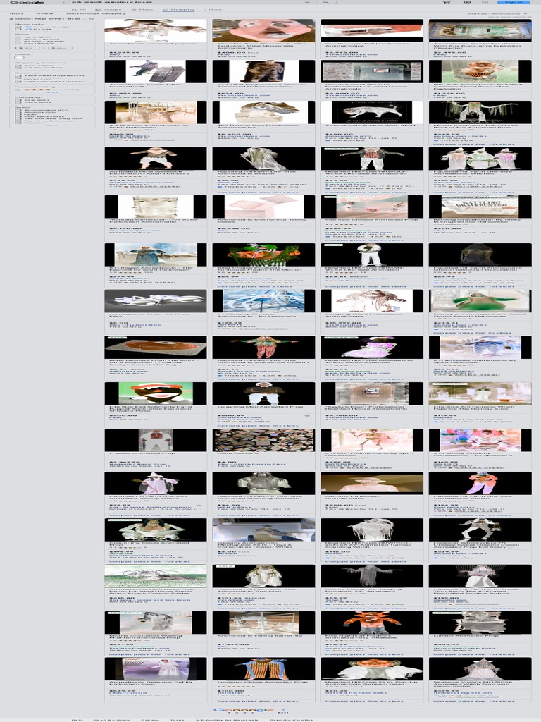 Rolfe Dewolfe Animatronic For Sale - Google Shopping 2 | PDF