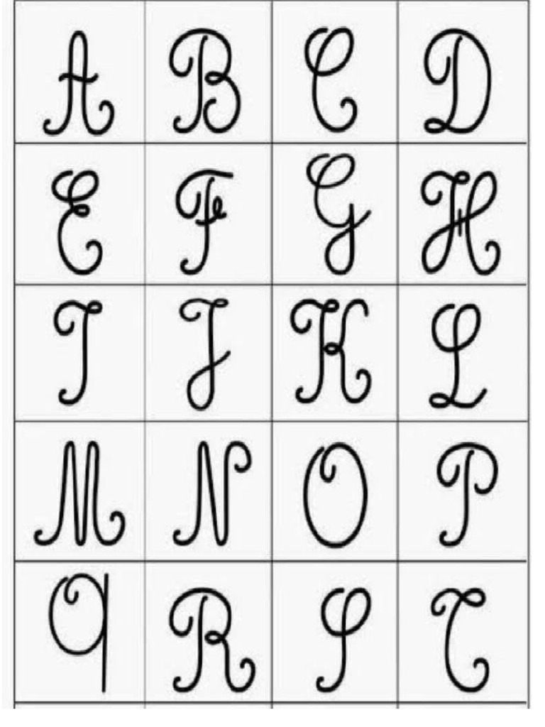 Documento Letras A | PDF