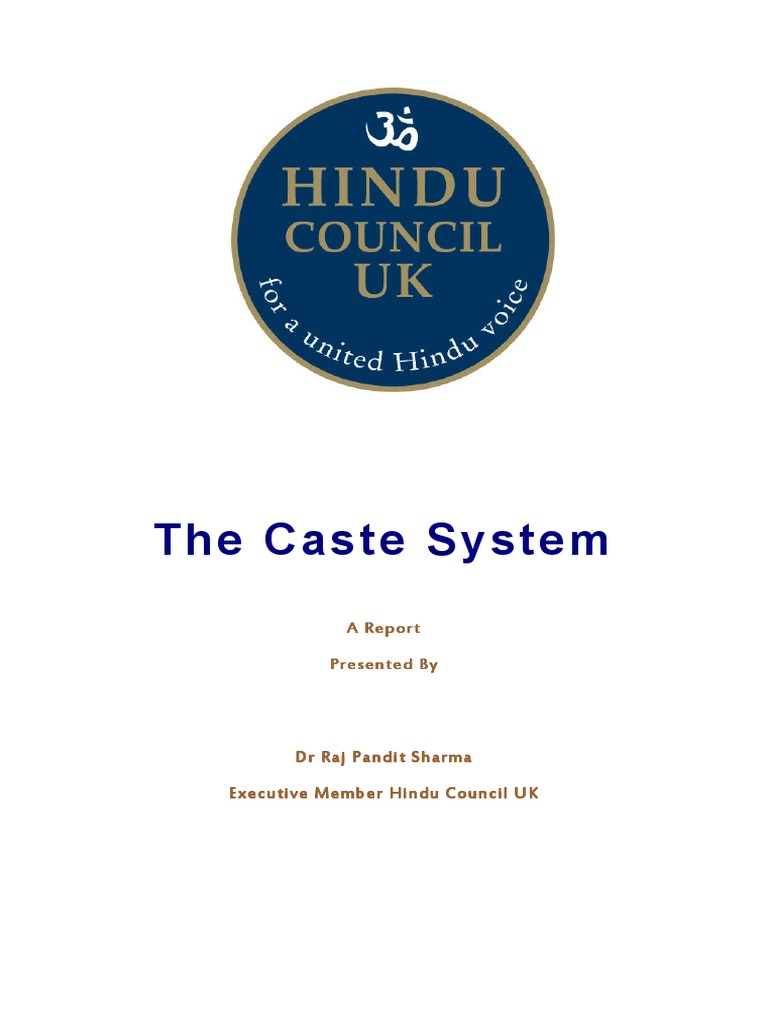 The Caste System | PDF | Dalit | Caste